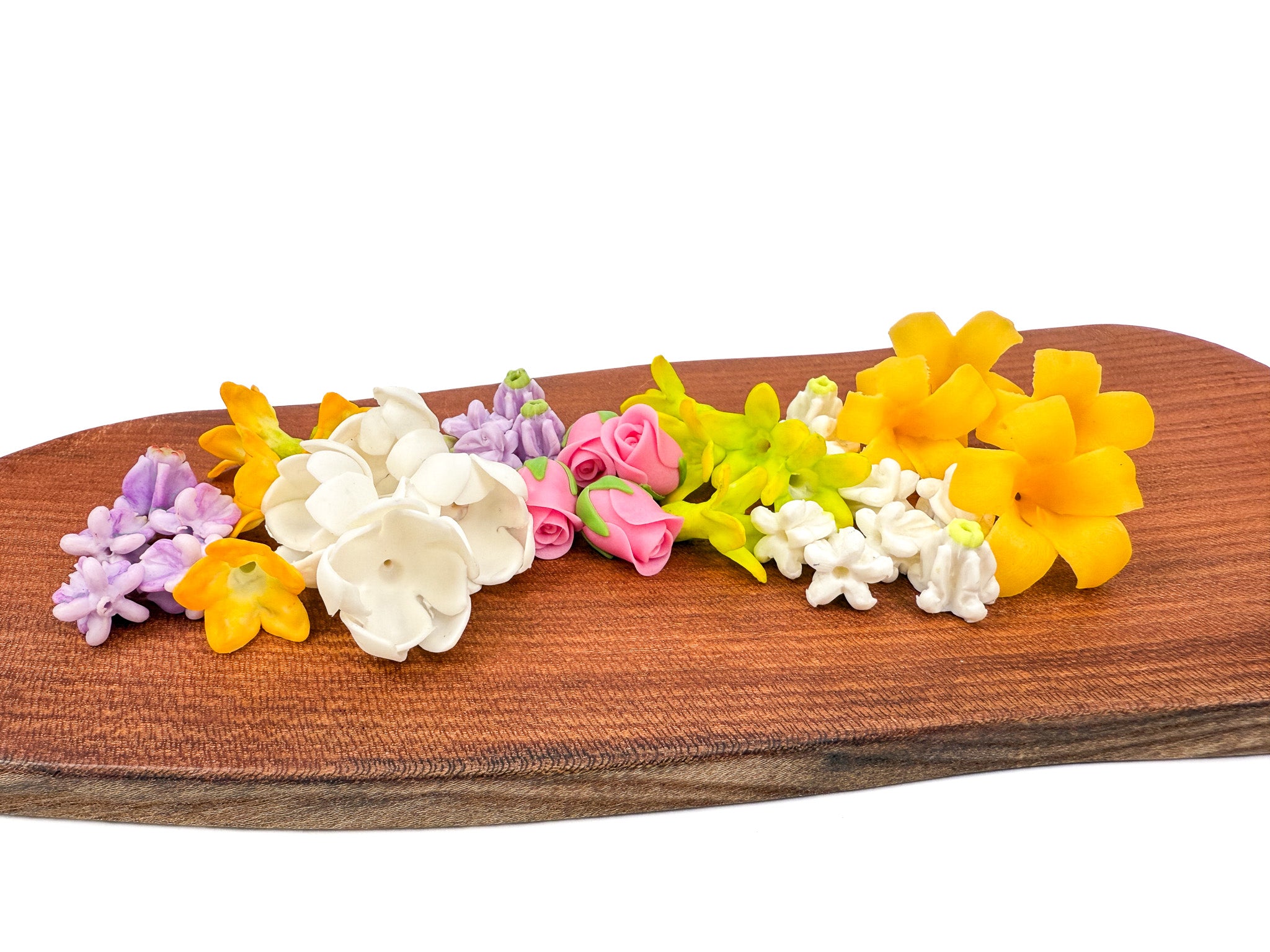 Large Hawaiian Lei Flower Clay Bead (1 pc / P3446) – The Bead Gallery ...